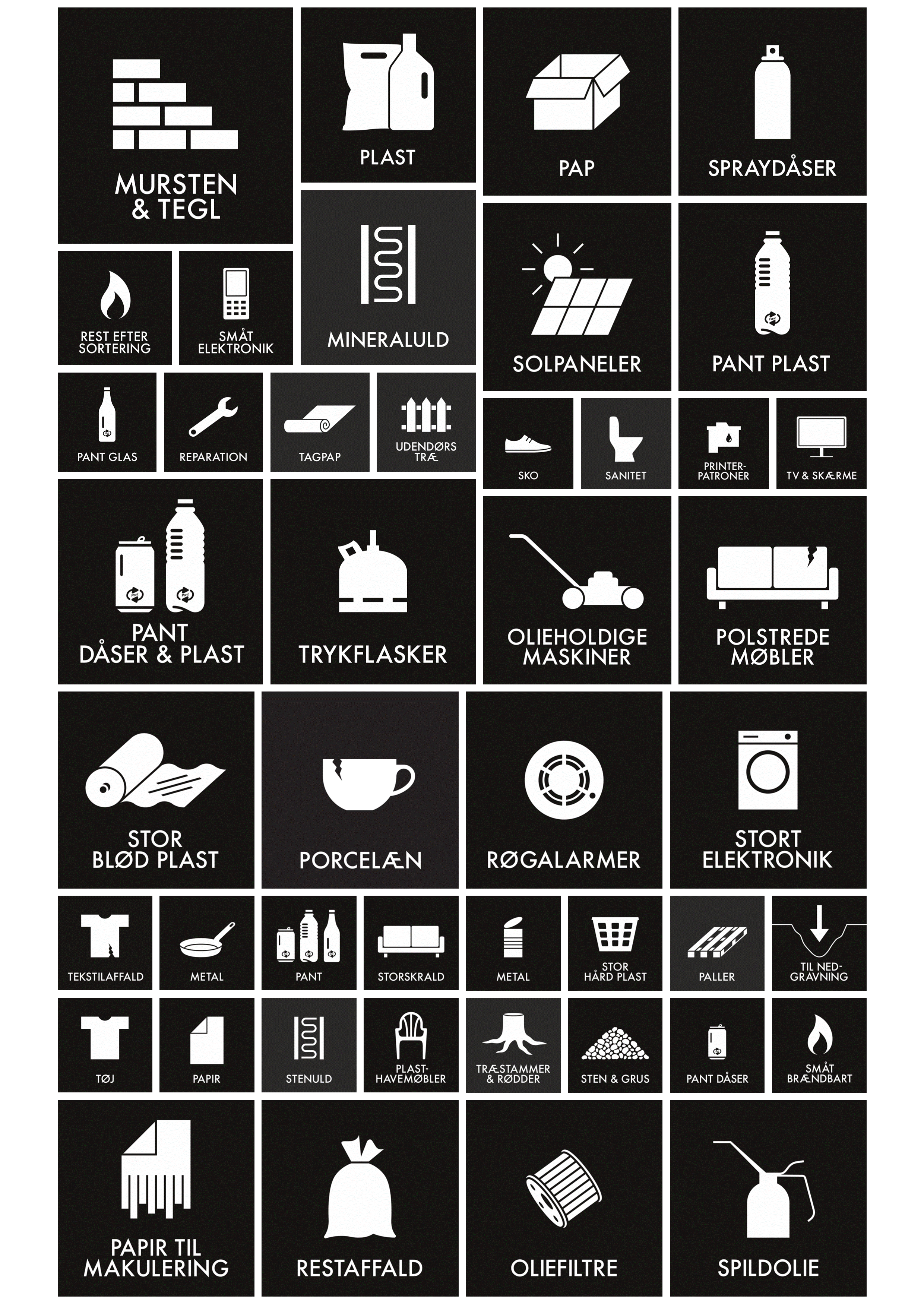 Piktogram enkeltvis – Express Gravering